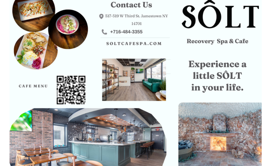 Solt Recovery Spa & Cafe, Jamestown, NY | Chautauqua County Visitors Bureau